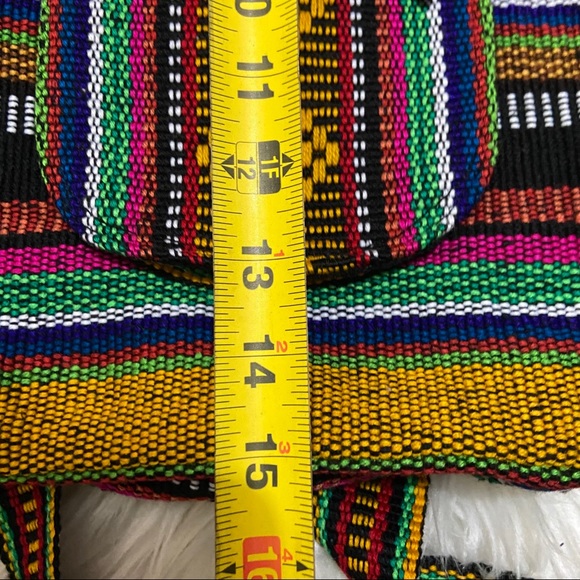 pinzon | Bags | Woven Mexican Backpack Bag 5x15 Terracotta Hippie Boho ...